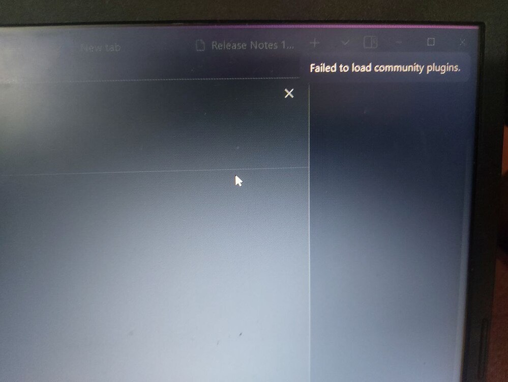 Community Plugin failed to load - Bug graveyard - Obsidian Forum