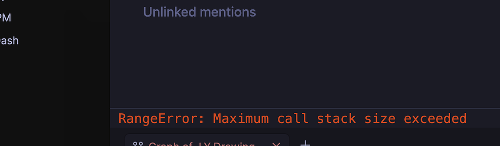 Got "RangeError: Maximum call stack size exceeded" when using the "o" vim keybinding - Help ...