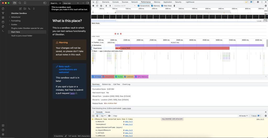 Several seconds freeze with a spinner on any new file/tab opening - Bug graveyard - Obsidian Forum