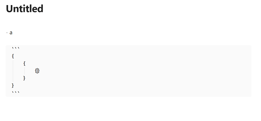 Unexpectedly inserting - when pressing enter in code block - Bug ...