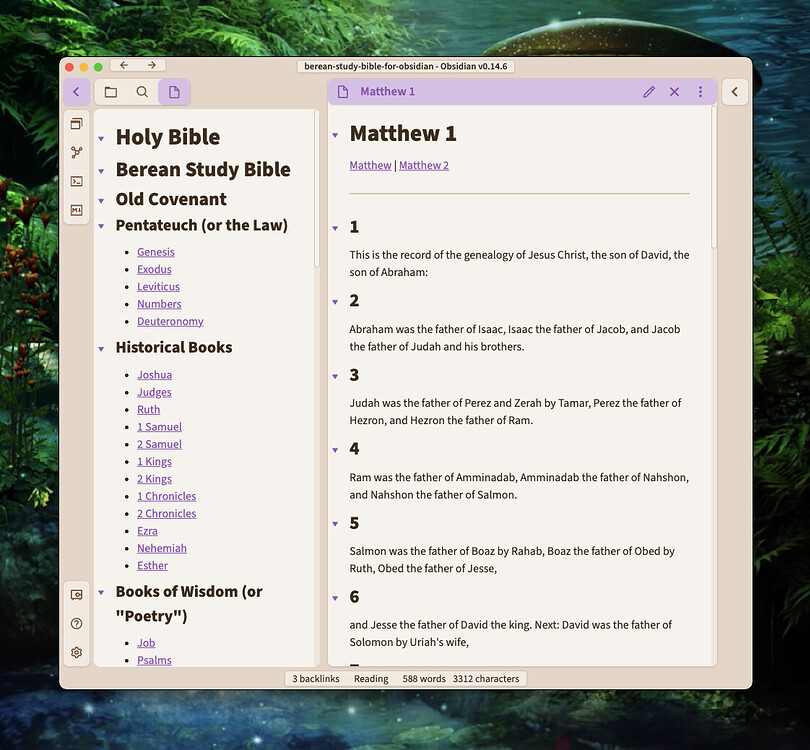Introducing Kingdom Study Tools for Obsidian - Share & showcase ...