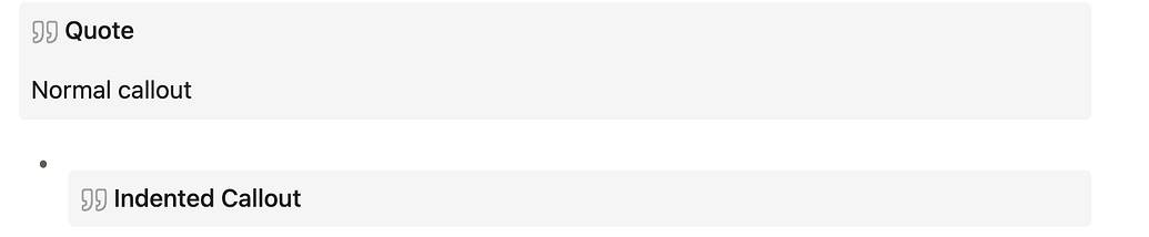 Live Preview: Support callouts in list items - Bug reports - Obsidian Forum
