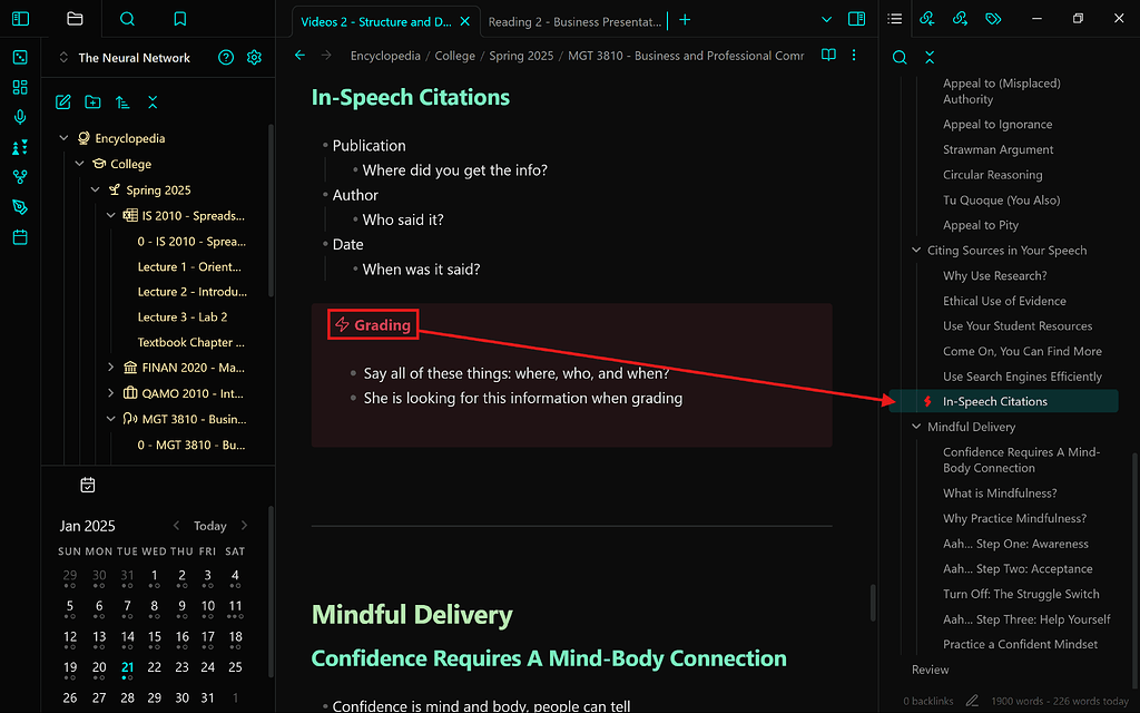 Adding Callout Symbols to the Outline Page - Help - Obsidian Forum