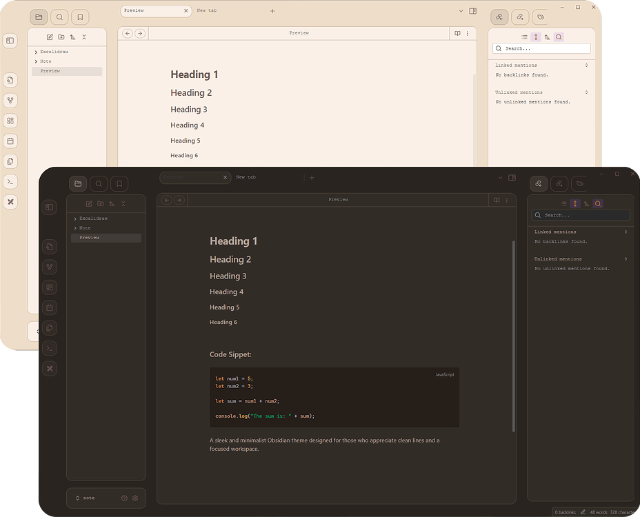 New theme: Minimal Edge - Share & showcase - Obsidian Forum