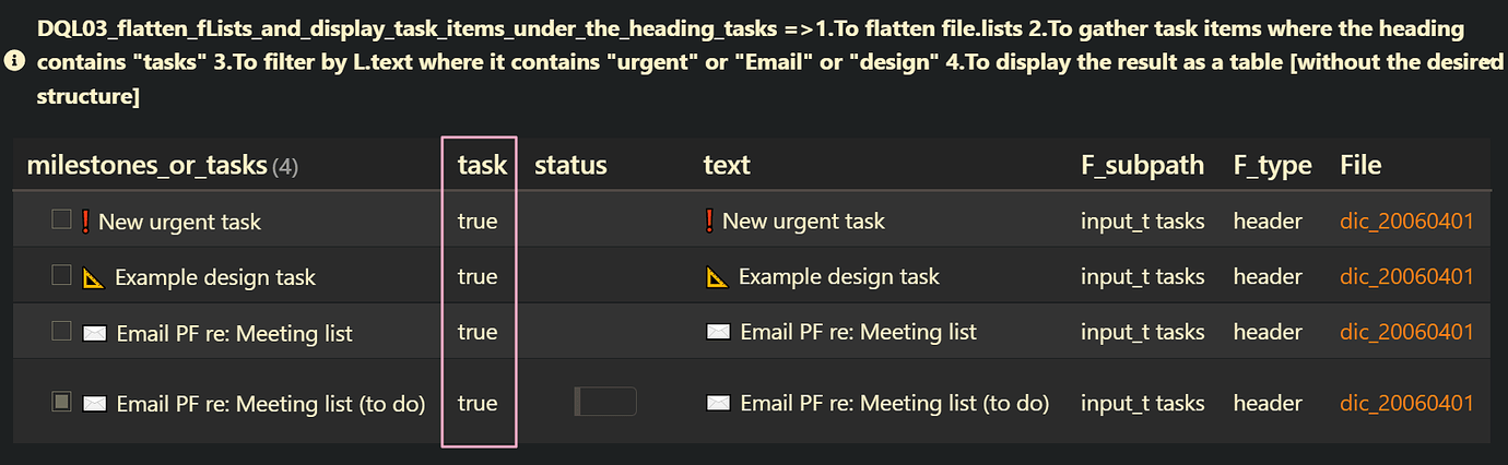 Grouping Tasks in Dataview by Content - Help - Obsidian Forum