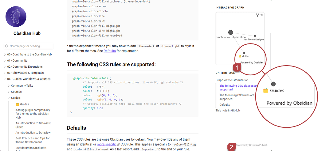 Customize "Powered by Obsidian" on graph view - Feature requests ...