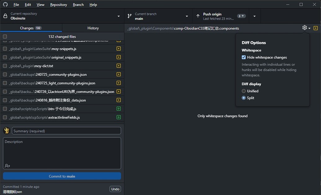 Solving Git Sync Issues Caused by Different System Line Endings - Share & showcase - Obsidian Forum