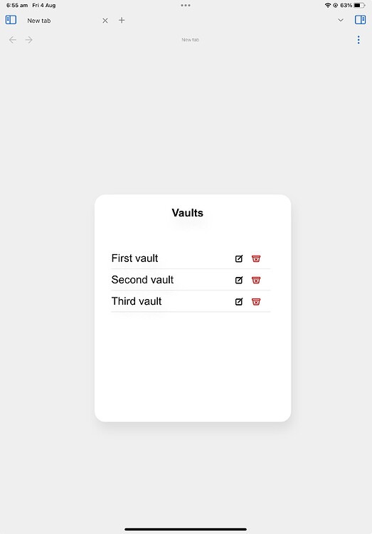 [Mobile] A more convenient way to switch between vaults - Feature requests - Obsidian Forum