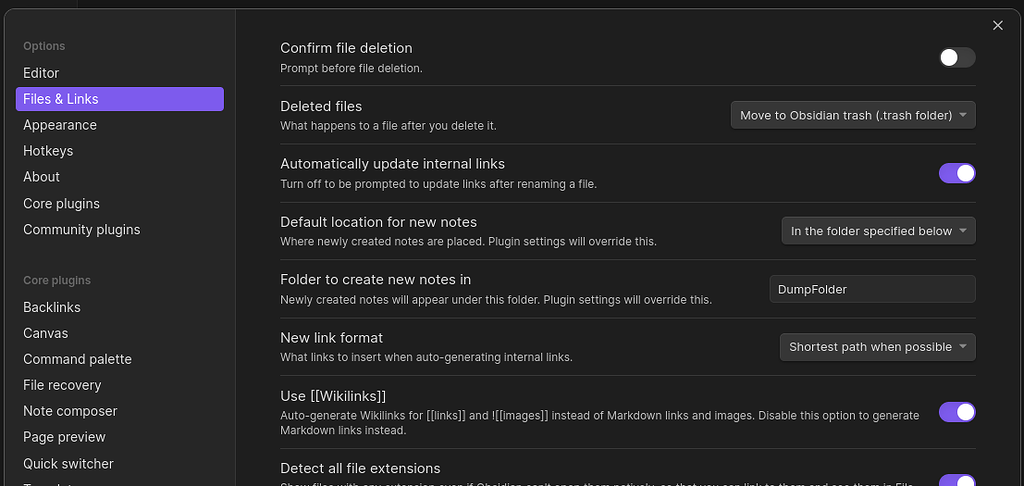 Links using "[[" identifies the note but when i click it does not go to ...