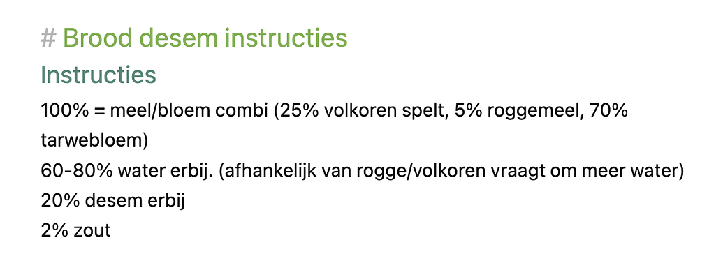 Question: How get same spacing under headings in Editing and reading ...