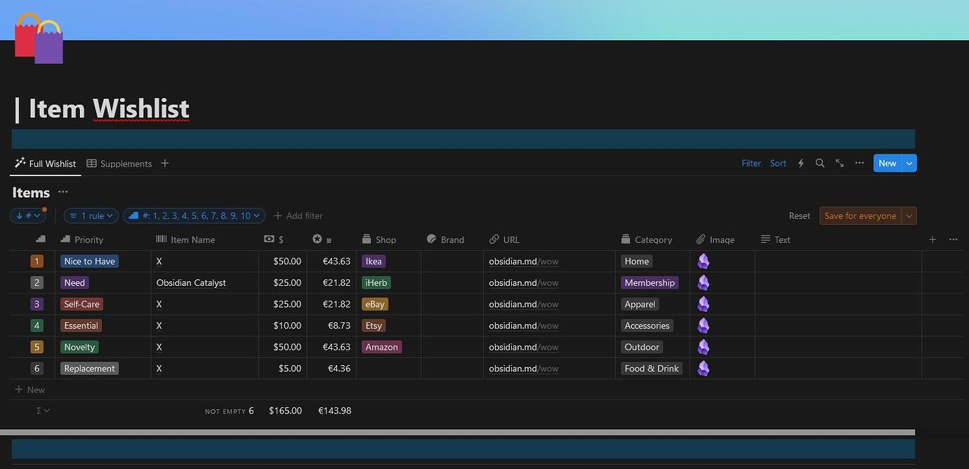 It's time to add Databases now that Tables are fully supported - Time to overthrow Notion ...