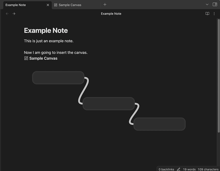 Canvas is not rendered correctly when embedded in a note - Bug graveyard - Obsidian Forum