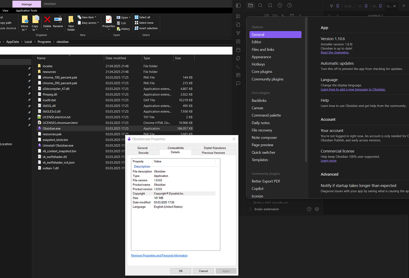CI/CD or self-update issue: executable version still at 1.8.9 for the ...