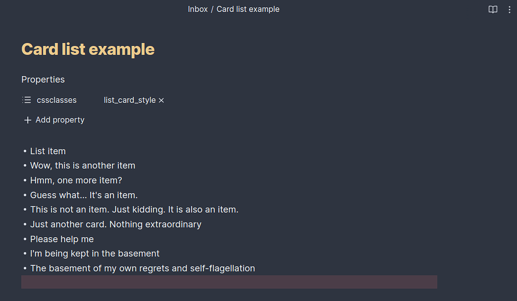 List as cards in preview mode - Share & showcase - Obsidian Forum