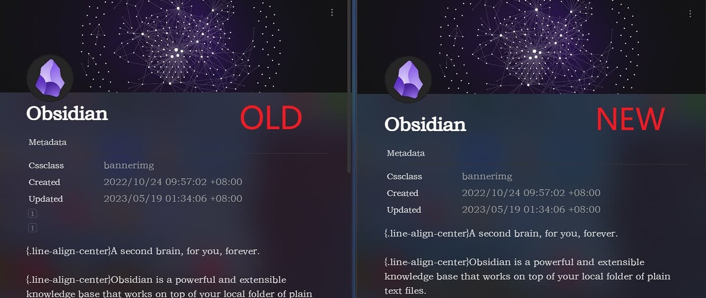 Obsidian Miner, CSS for Banner Icon and Float Sidebar - Share ...