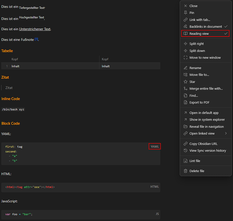 Custom CSS to show the language in code blocks - Share & showcase - Obsidian Forum