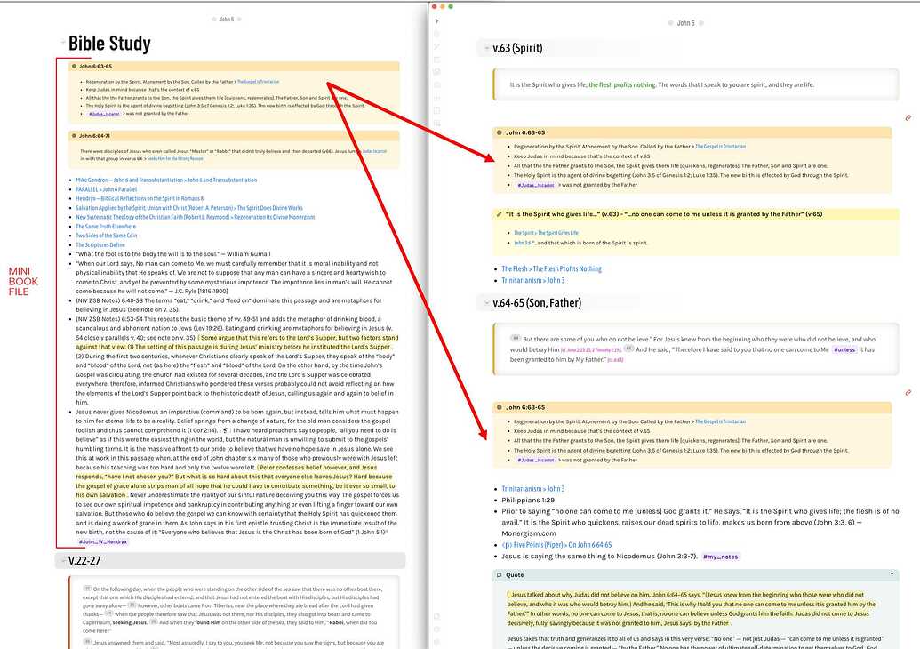My Bible Study Workflow - Share & showcase - Obsidian Forum