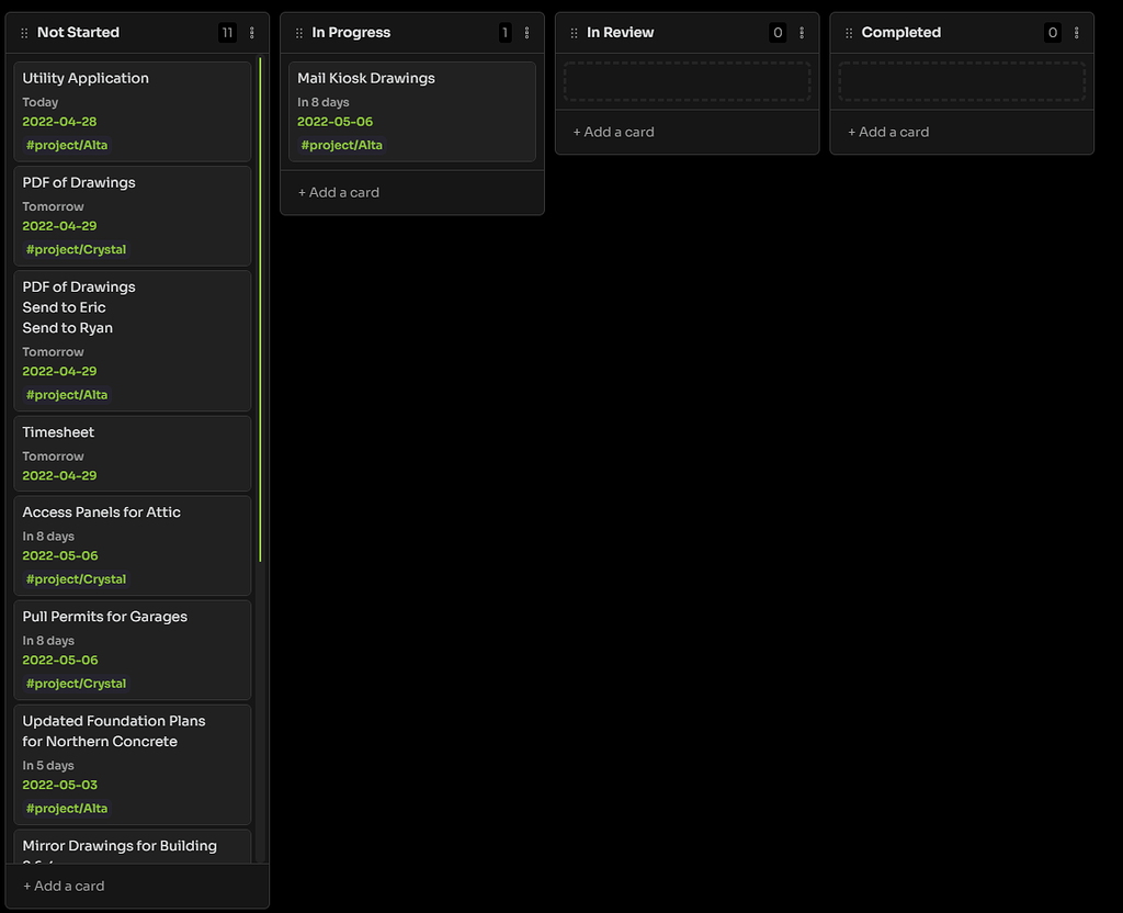 Kanban Plugin and Dataview - Help - Obsidian Forum