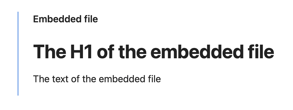 "Show inline title" pref ignored for embedded files - Bug graveyard - Obsidian Forum