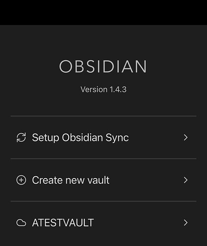 Button to open local vault unavailable - Help - Obsidian Forum