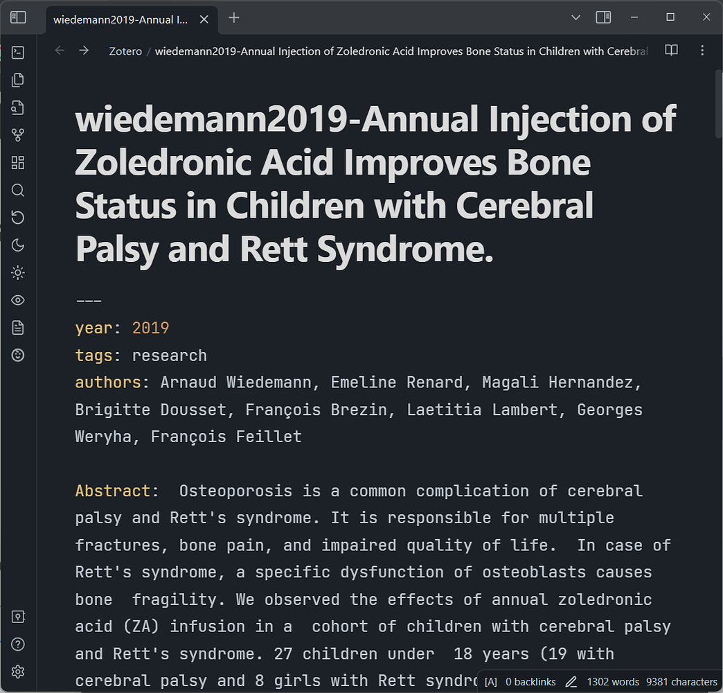 My Zotero annotation template that works - Share & showcase - Obsidian ...