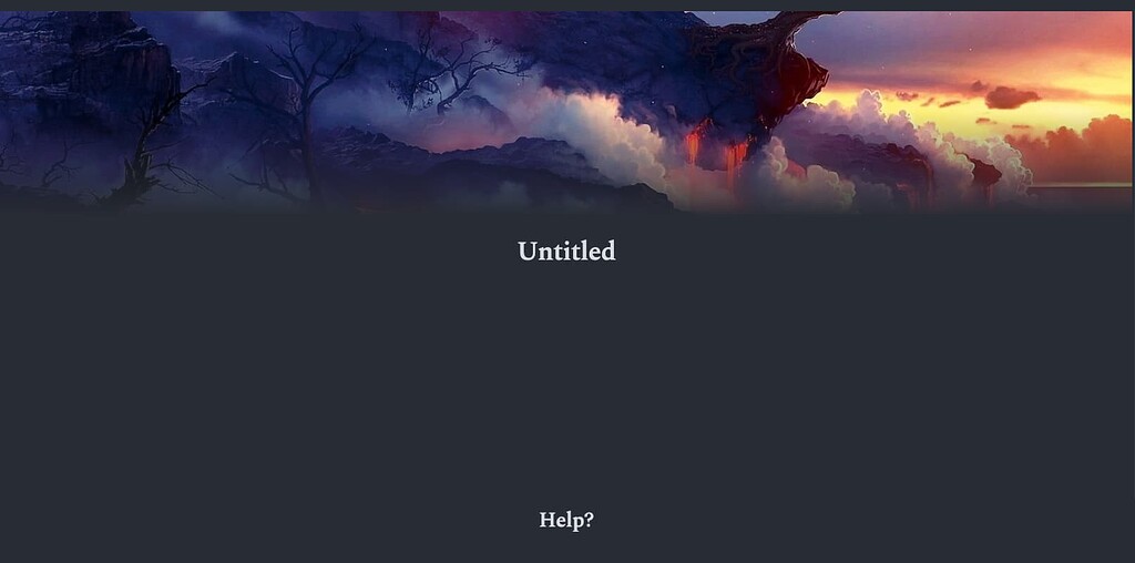 Banner plugin help? - Help - Obsidian Forum