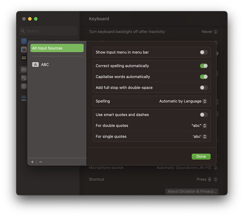 In Code Blocks Fast Insertion Of Spaces For Indentation Inserts A Dot Bug Graveyard