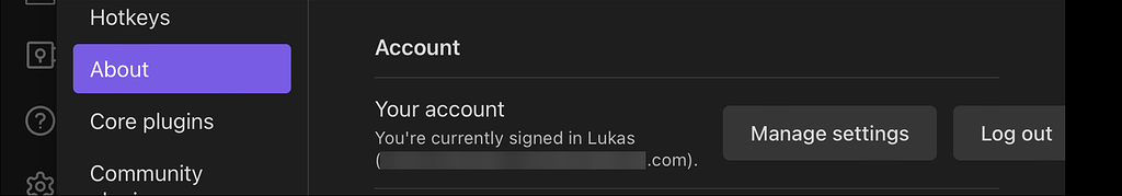 [Bug] Account logout button moves outside of the settings modal for ...
