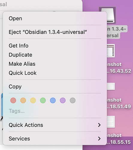 Obsidian Disk Icon on Desktop (mac) - Help - Obsidian Forum