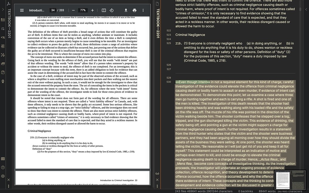 Random horizontal lines appearing mid-text - Help - Obsidian Forum
