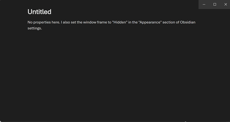 Properties: Option to hide in reading view - Feature requests - Obsidian Forum