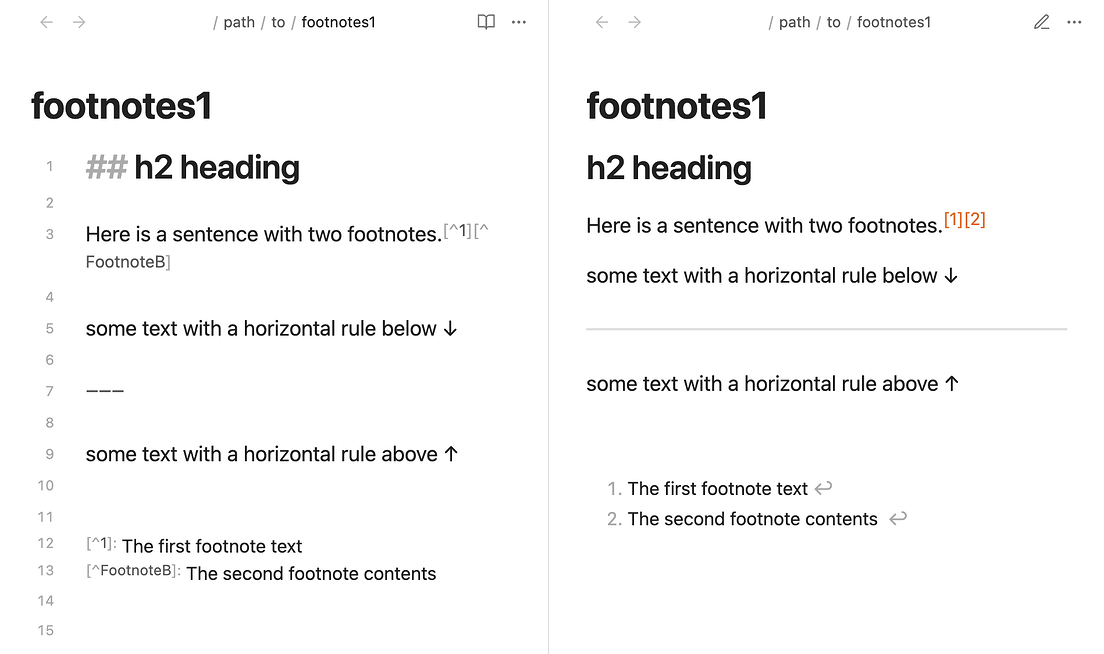 Can I somehow disable the horizontal line footnotes create? - Custom ...