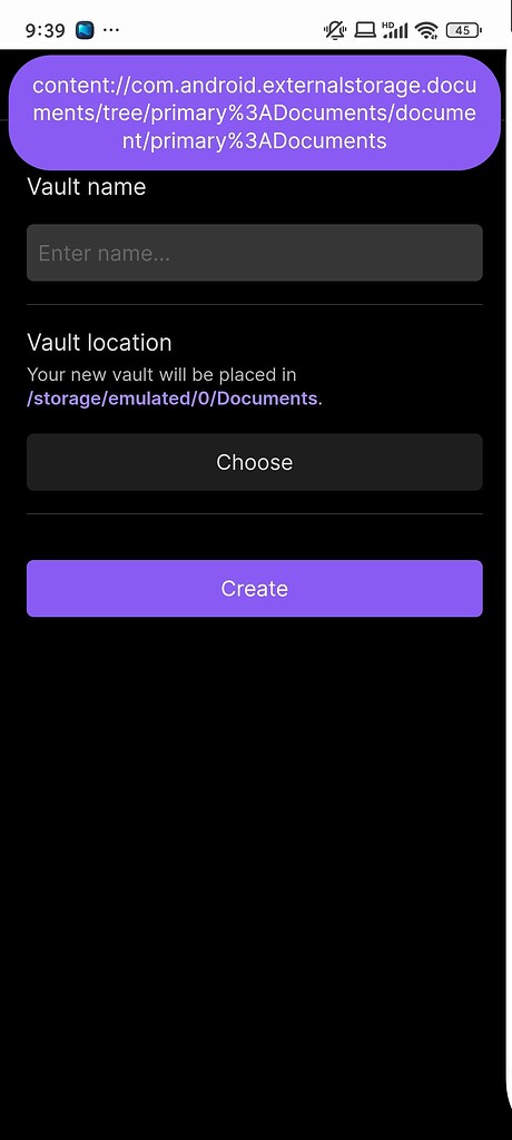 URI issue when selecting folders in Android applications - Help - Obsidian Forum