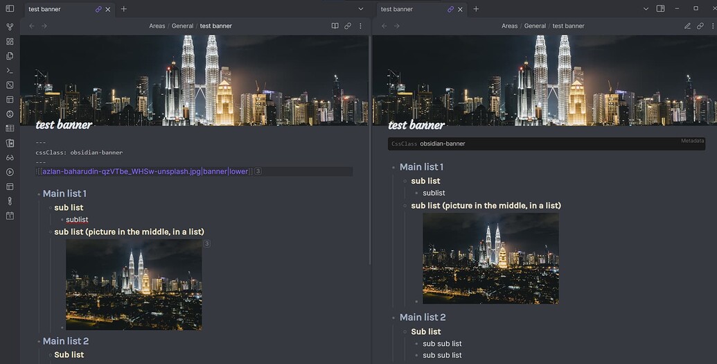 (CSS) How to Style the First Image in a Note? - Custom CSS & Theme Design - Obsidian Forum