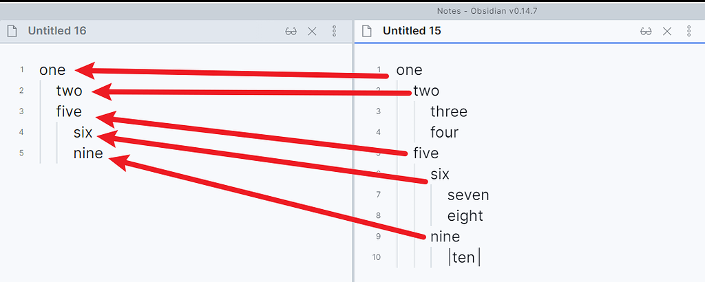 Generate outline automatically from indentation - Feature requests - Obsidian Forum