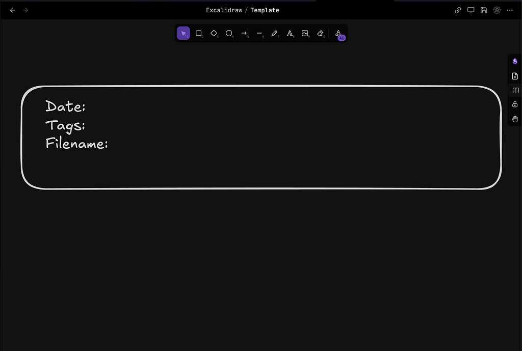 How To Automate Excalidraw Dynamic File Naming And Moving Files In A Directory Using Templater