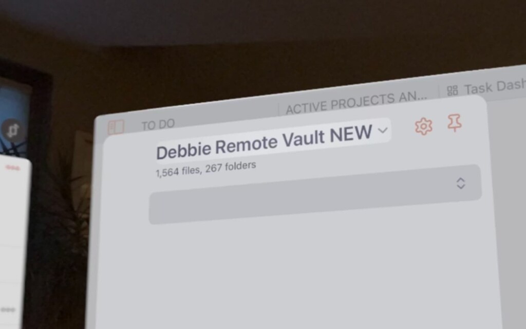 Navigation menu does not appear sometimes in Apple Vision Pro - Bug reports - Obsidian Forum