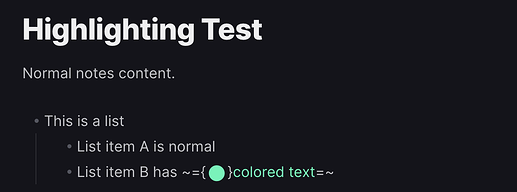 Text Coloring Plugin full Release - Share & showcase - Obsidian Forum Text Coloring Plugin full Release - Share & showcase - Obsidian Forum