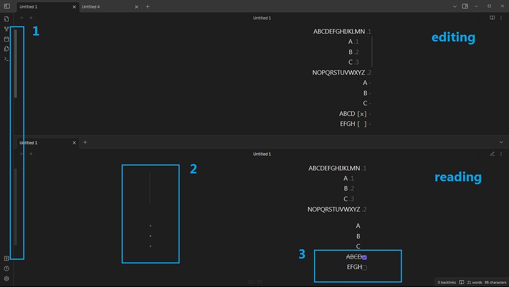 Right-to-left writing bugs - Bug graveyard - Obsidian Forum
