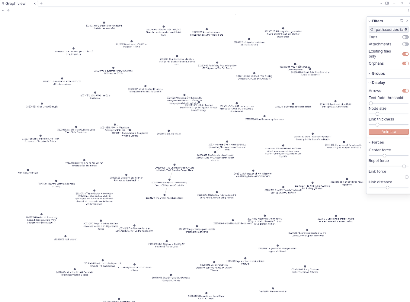 Request: Adjust Graph Font Size, CSS Solution? - Feature requests - Obsidian Forum