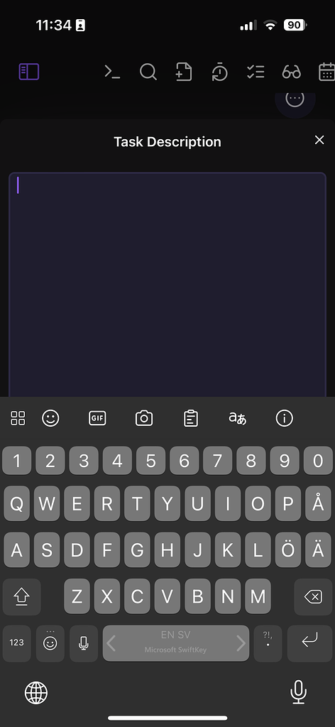 Make the QuickAdd dialog box popup shorter on iOS - Help - Obsidian Forum