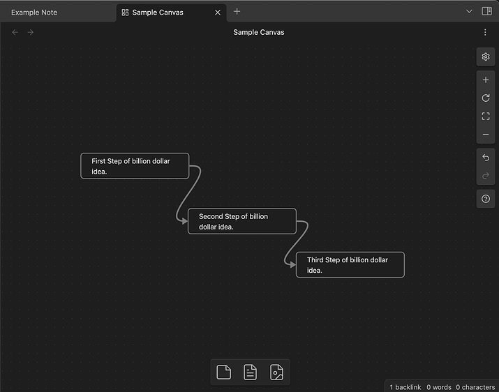 Canvas is not rendered correctly when embedded in a note - Bug ...