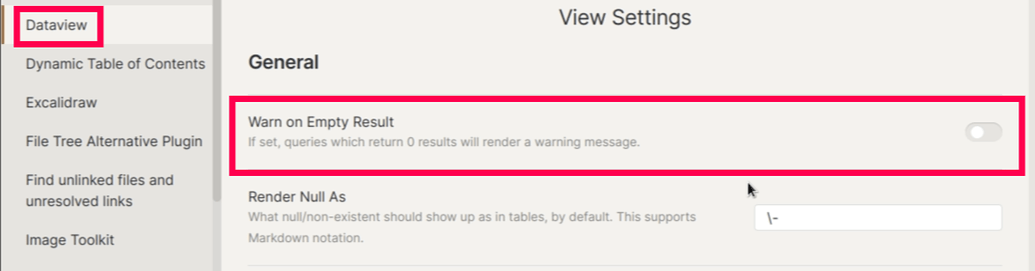 How to hide "Dataview: No results to show for list query." - Help - Obsidian Forum