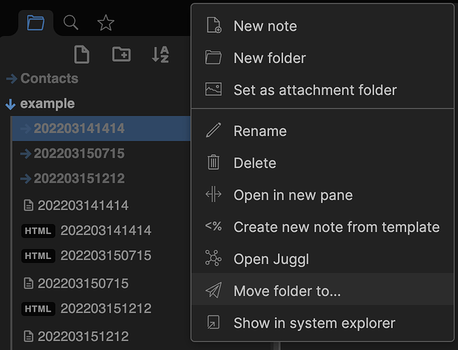 Multi select move Multiple Folders At Once Feature Archive Obsidian