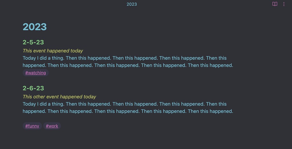 Using multiple tags on a single note with Dataview - Help - Obsidian Forum