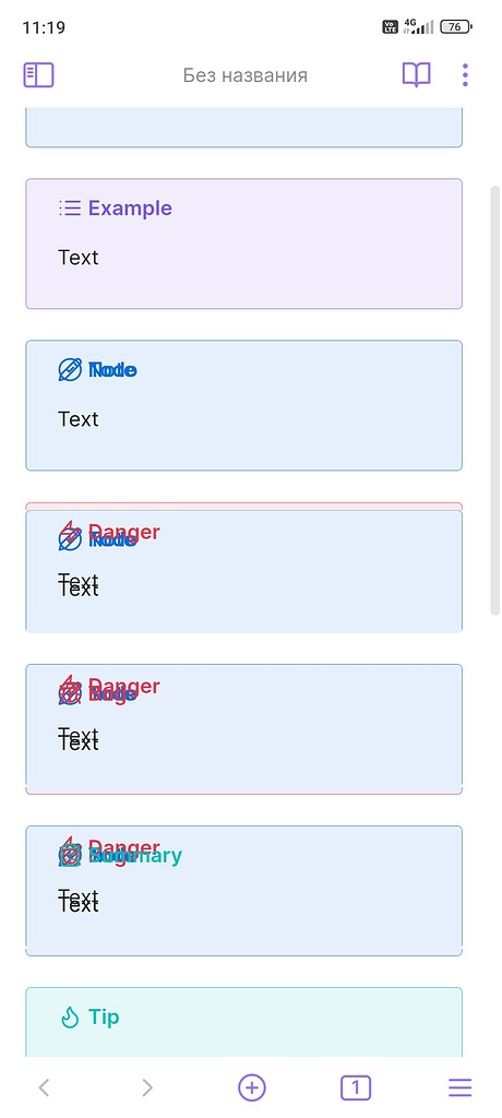 Weird behavior of callouts with added borders on mobile - Custom CSS & Theme Design - Obsidian Forum