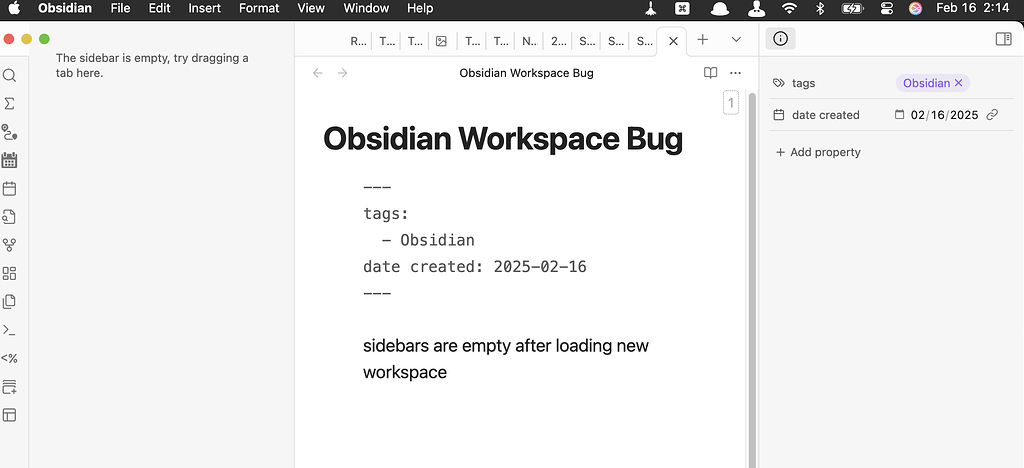 Workspace sidebars - Help - Obsidian Forum