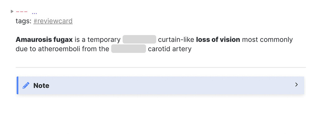Cloze Deletions + Spaced Repetition In Obsidian with CSS - Share & showcase - Obsidian Forum