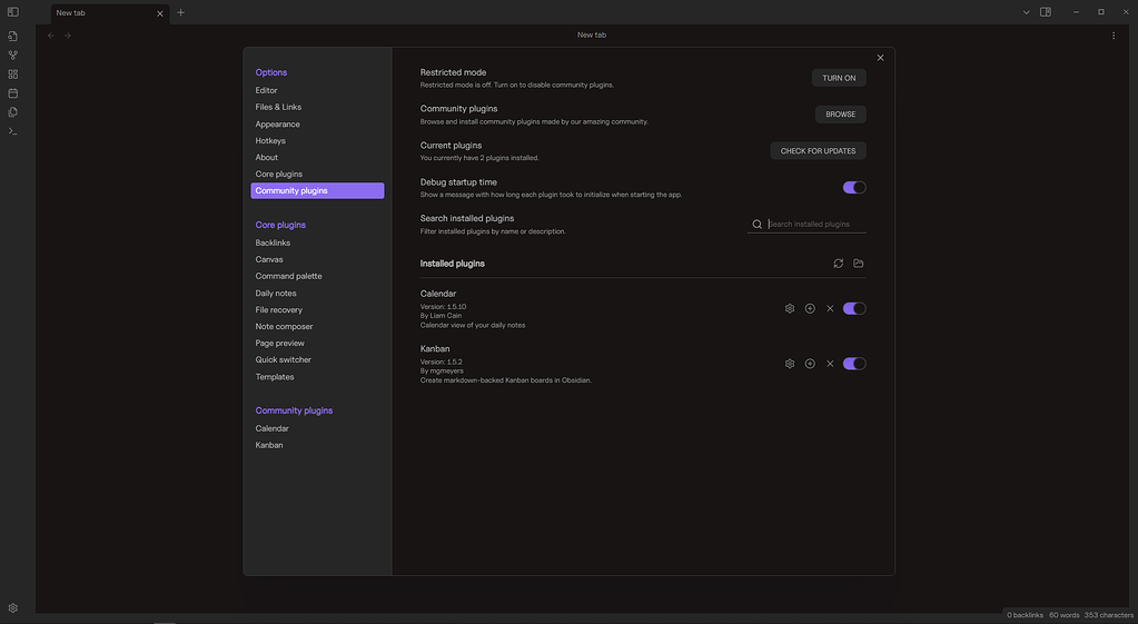 Installed Community Plugin Not Showing Help Obsidian Forum 
