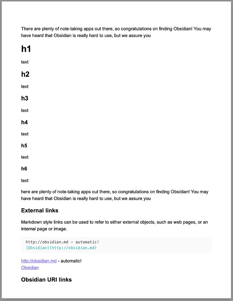 Space between heading - Custom CSS & Theme Design - Obsidian Forum